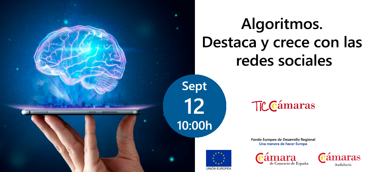 WEBINAR: "Algoritmos. Destaca y crece con las redes sociales" - Consejo ...